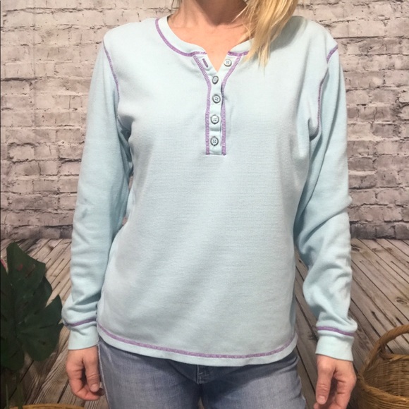 Kenneth Cole | Tops | Kennith Cole Reaction Thermal Long Sleeve Henley ...